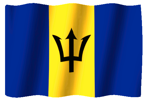 Barbados Bendera Melambai - GIF Gratis di Pixabay