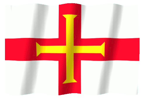 Guernsey Bendera Melambai - GIF Gratis di Pixabay