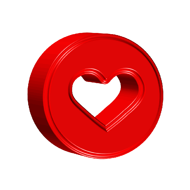 Srdce Červená Kruh Červené - Bezplatné GIF súbory na Pixabay