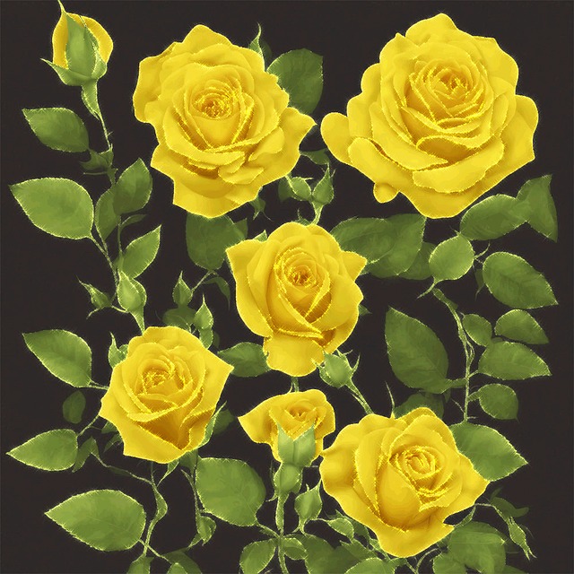 Gele Rozen Plant - Gratis gifs op Pixabay