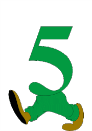 Five Numbers Walk - GIF gratis en Pixabay - Pixabay