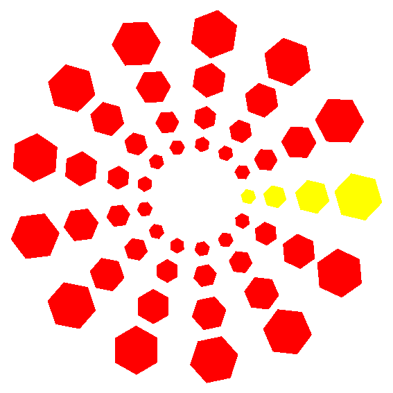 Hexagon Honig Sechsecke - Kostenloses GIF auf Pixabay