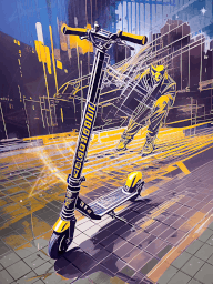 Electric Scooter - Free GIF on Pixabay - Pixabay