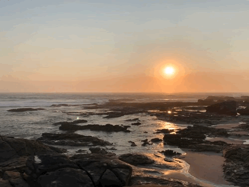 Atardecer Rocoso Playa - GIF gratis en Pixabay - Pixabay