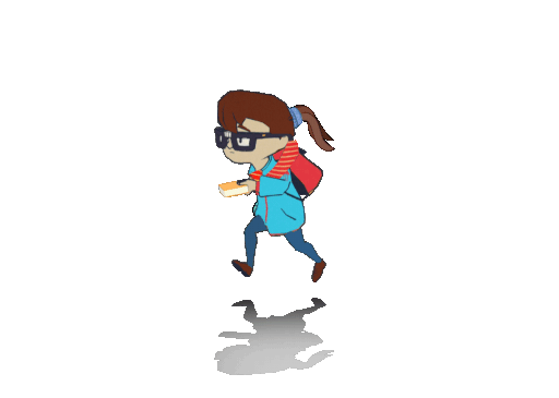 Back To School Girl Running Free On Pixabay