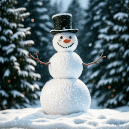 Snowman Winter Snow - Free GIF on Pixabay