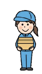 Delivery Driver Woman - Free GIF on Pixabay