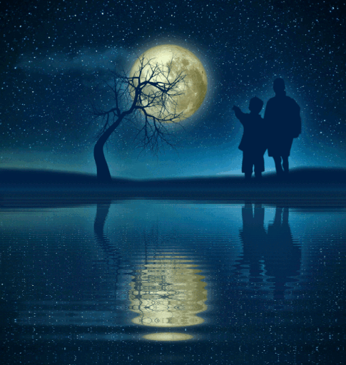 Starry Night Background Gif Project 2: Animated GIFS | Tkeyahrussell