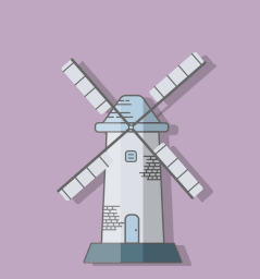 Wind Windmills Electricity - Free GIF on Pixabay