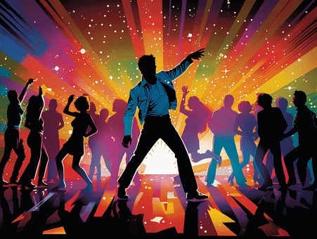 Disco Retro Dance Floor - Free GIF on Pixabay