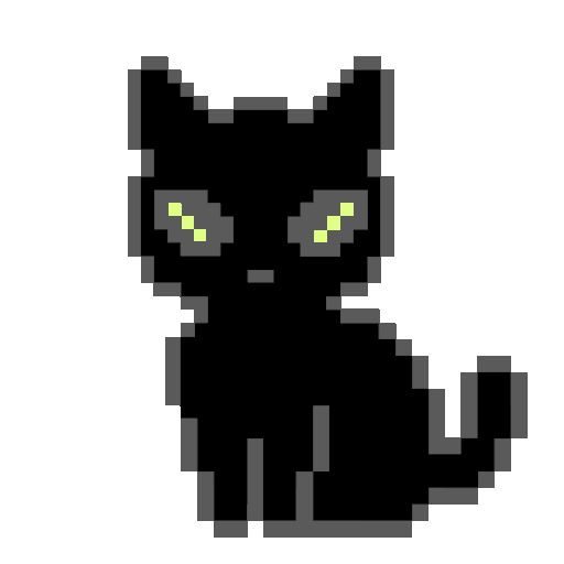 Animated Pixel Cat Gif