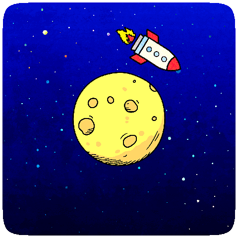 20+ Free Rocket & Space animated GIFs and Stickers - Pixabay
