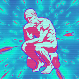 Thinker Statue Sculpture - Free GIF on Pixabay