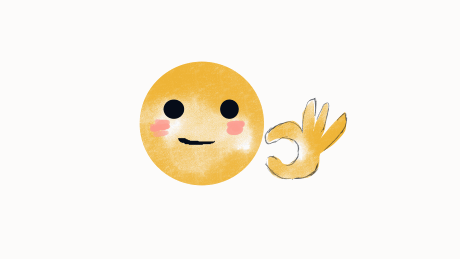 Ok Gesture Smile Face Cute - Free GIF on Pixabay