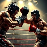 Stand Up And Fight (sport, action, martial arts, boxing) | Royalty-free ...