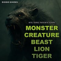 Monster Creature Sleeping Breath - Lion Tiger Beast Slow Breathing 1 ...