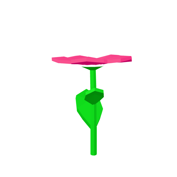 Flor Baja Poli Naturaleza Low - Modelos 3D gratuitos en Pixabay