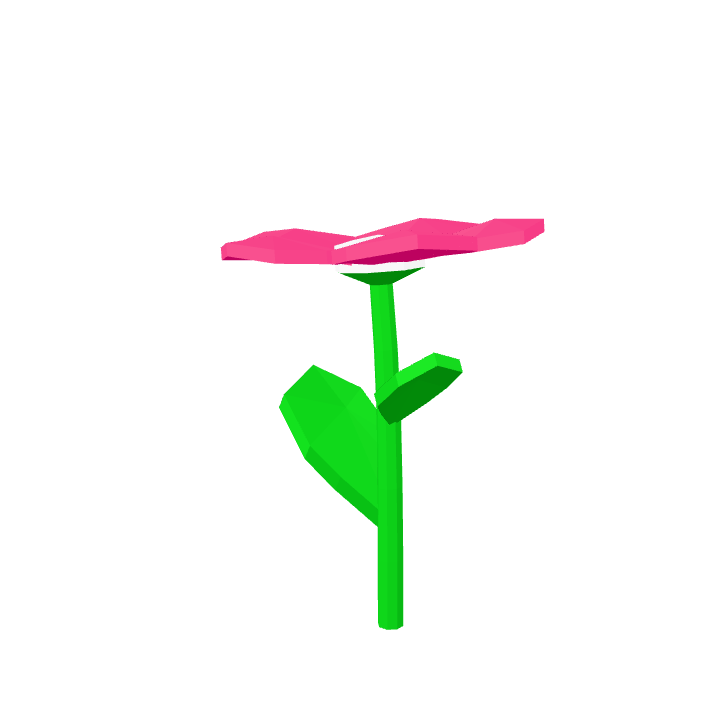 Flor Baja Poli Naturaleza Low - Modelos 3D gratuitos en Pixabay