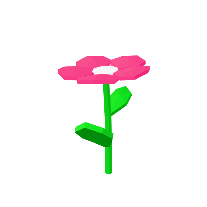 Flor Baja Poli Naturaleza Low - Modelos 3D gratuitos en Pixabay