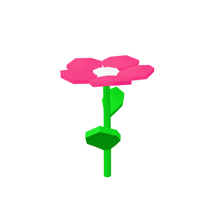 Flor Baja Poli Naturaleza Low - Modelos 3D gratuitos en Pixabay
