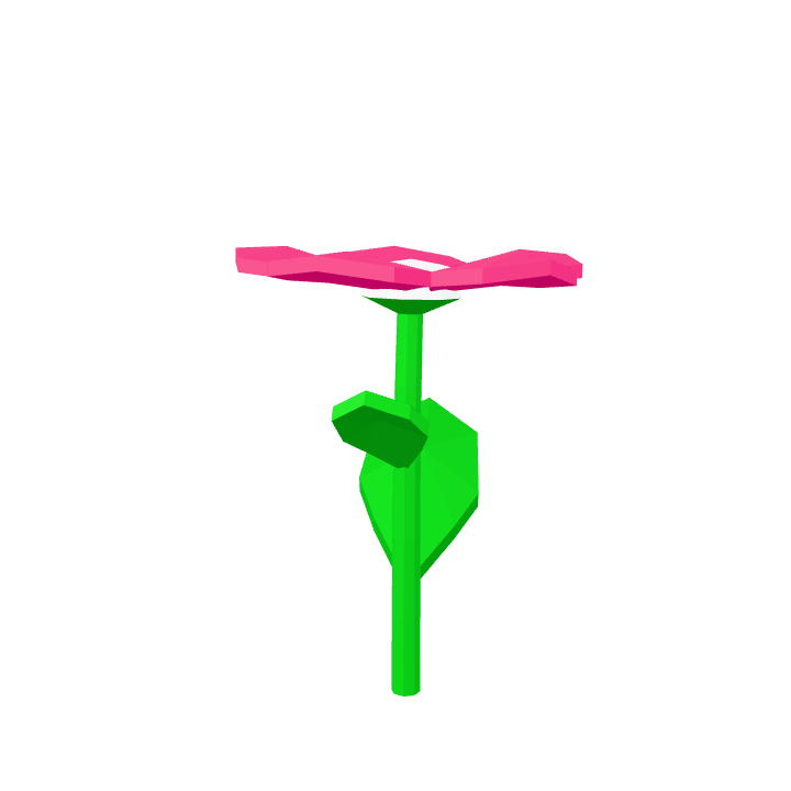 Flor Baja Poli Naturaleza Low - Modelos 3D gratuitos en Pixabay
