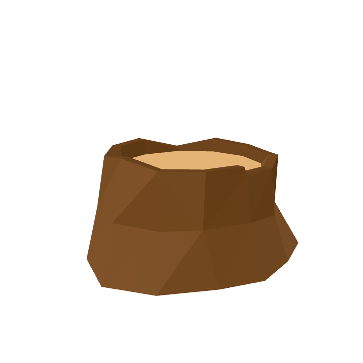 Stump Low Poly Nature - Free 3D Models on Pixabay