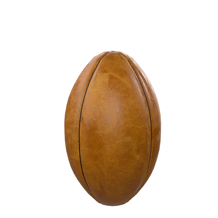 Rugby Sport The Ball - Free 3D Models on Pixabay