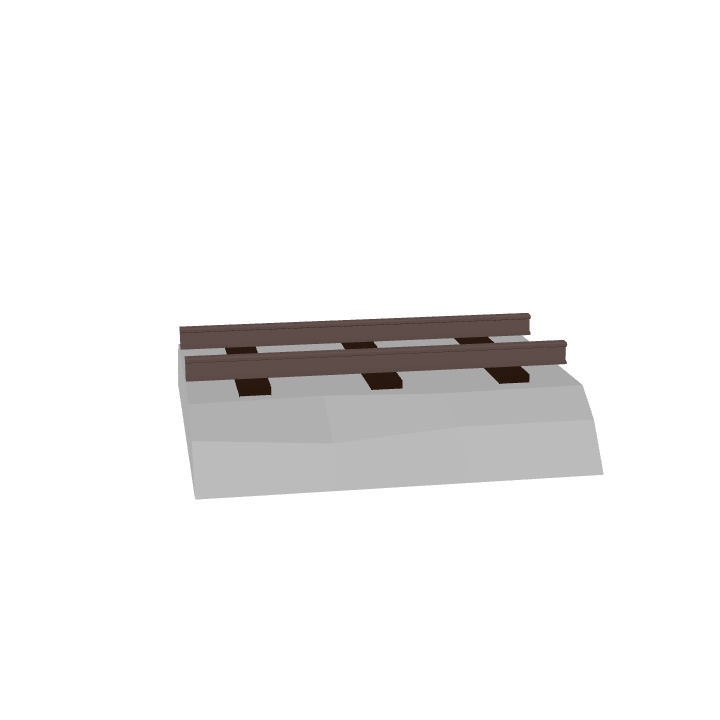 Railroad Track Low Poly - Free 3D Models on Pixabay