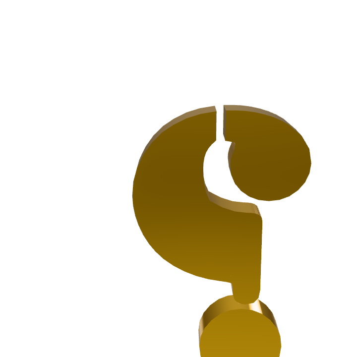 Question Mark Symbol - Free 3D Models on Pixabay
