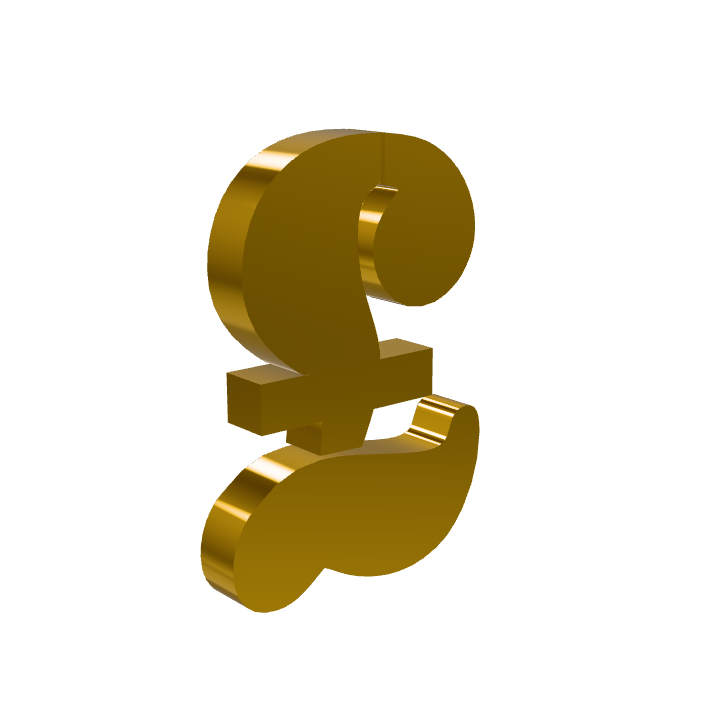 Pound Sign - Free 3D Models on Pixabay