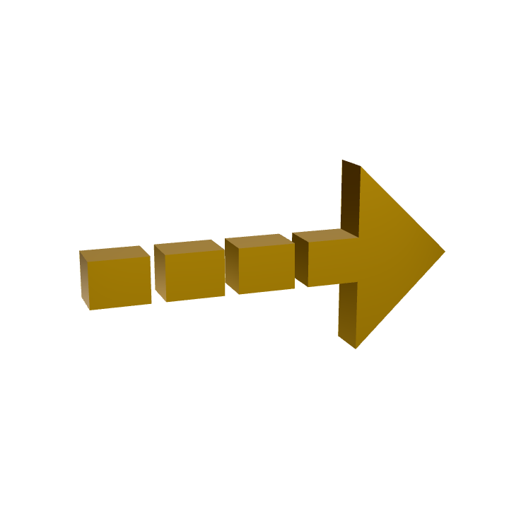 Arrow Direction Infographic - Free 3D Models on Pixabay