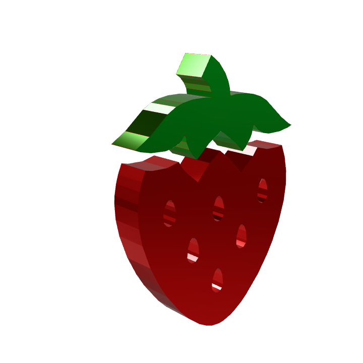 Fresa Comida Fruta - Modelos 3D gratuitos en Pixabay