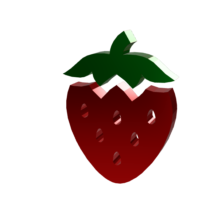 Fresa Comida Fruta - Modelos 3D gratuitos en Pixabay