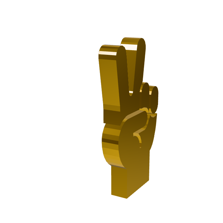 Peace Symbol Sign - Free 3D Models on Pixabay