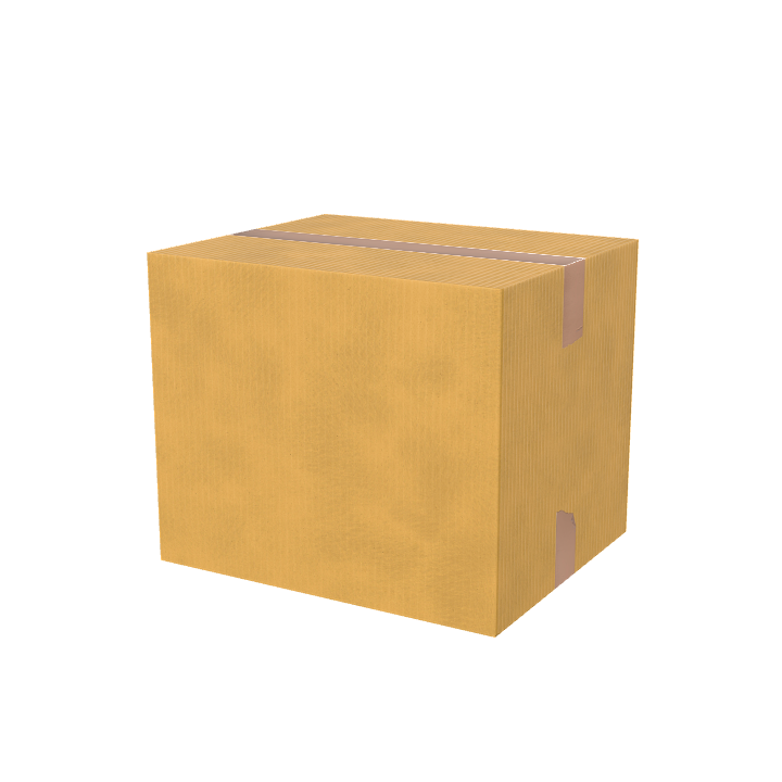 Cardboard-Box Closed Shipping - Free 3D Models on Pixabay