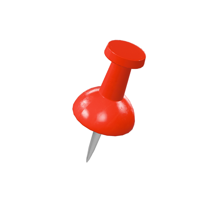 Pin Thumbtack Push-Pin - Free 3D Models on Pixabay