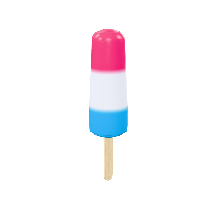 Popsicle Ice-Pop Frozen-Dessert - Free 3D Models on Pixabay