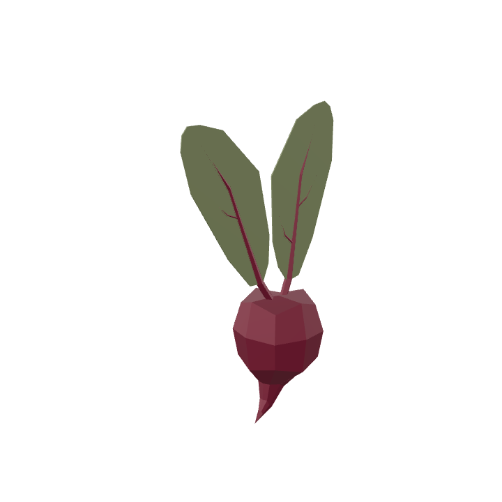 Beet Root-Vegetable Food - Free 3D Models on Pixabay