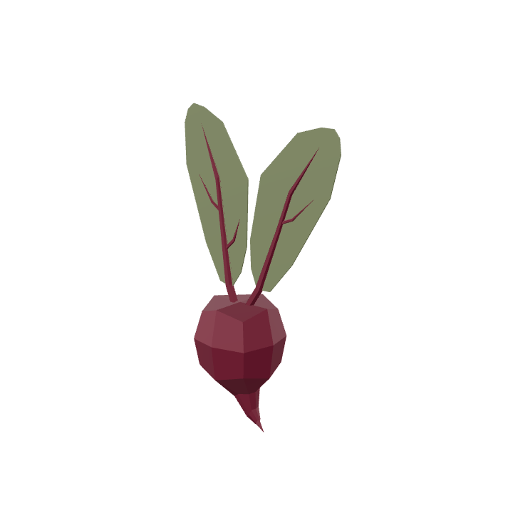 Beet Root-Vegetable Food - Free 3D Models on Pixabay