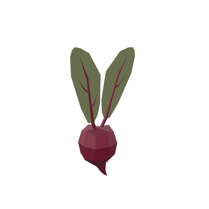 Beet Root-Vegetable Food - Free 3D Models on Pixabay