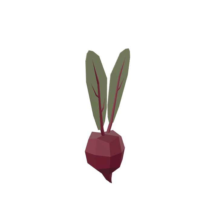 Beet Root-Vegetable Food - Free 3D Models on Pixabay
