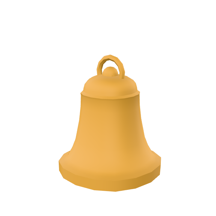 Bell Gold Metal - Free 3D Models on Pixabay