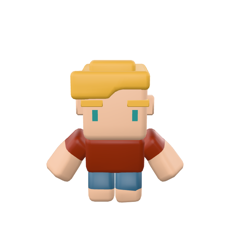 Male-Character Man Boy - Free 3D Models on Pixabay