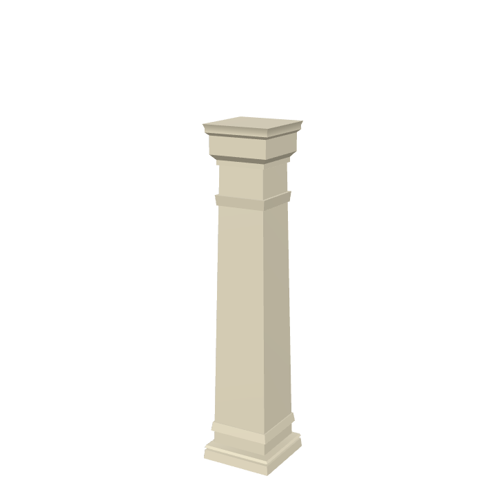 Square-Column Column Stone - Free 3D Models on Pixabay