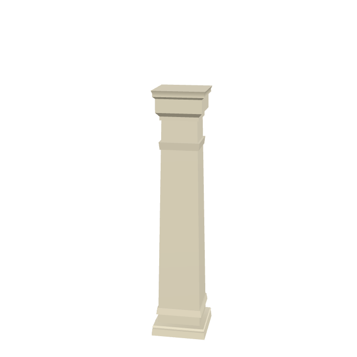 Square-Column Column Stone - Free 3D Models on Pixabay
