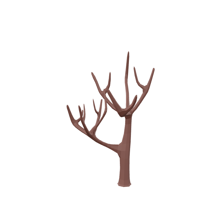 Pohon Umum Mati - Model 3D Gratis di Pixabay