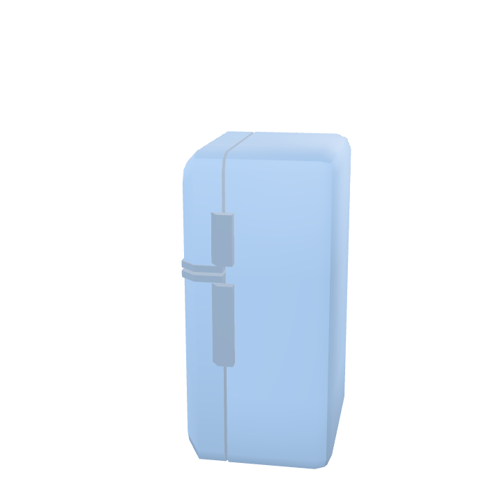 Fridge Refrigerator White - Free 3D Models on Pixabay