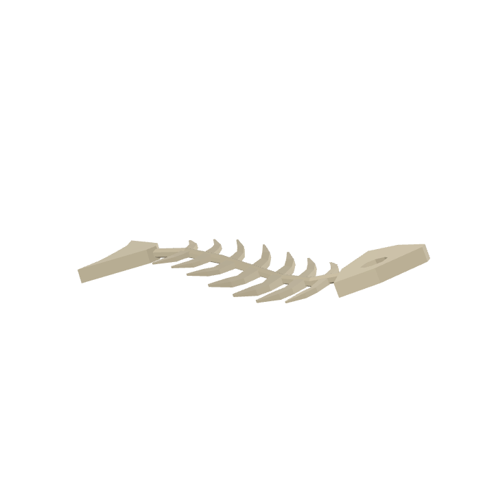 Fish-Bone Bone Skeleton - Free 3D Models on Pixabay