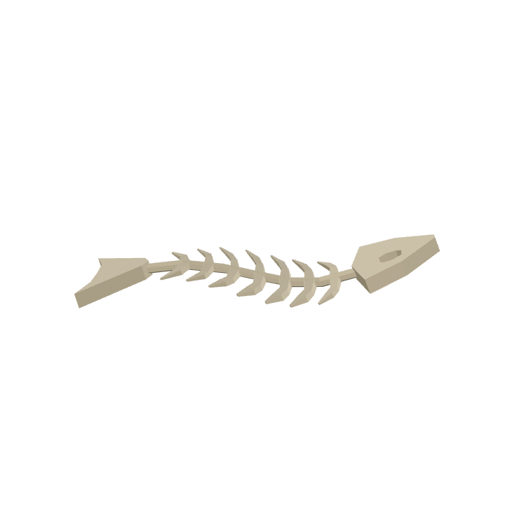 Fish-Bone Bone Skeleton - Free 3D Models on Pixabay