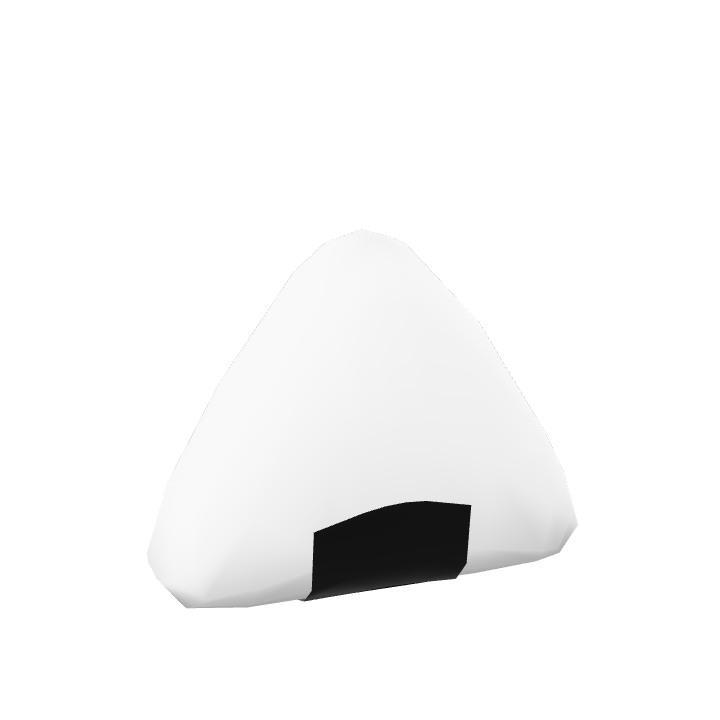 Onigiri Food Japanese - Free 3D Models on Pixabay